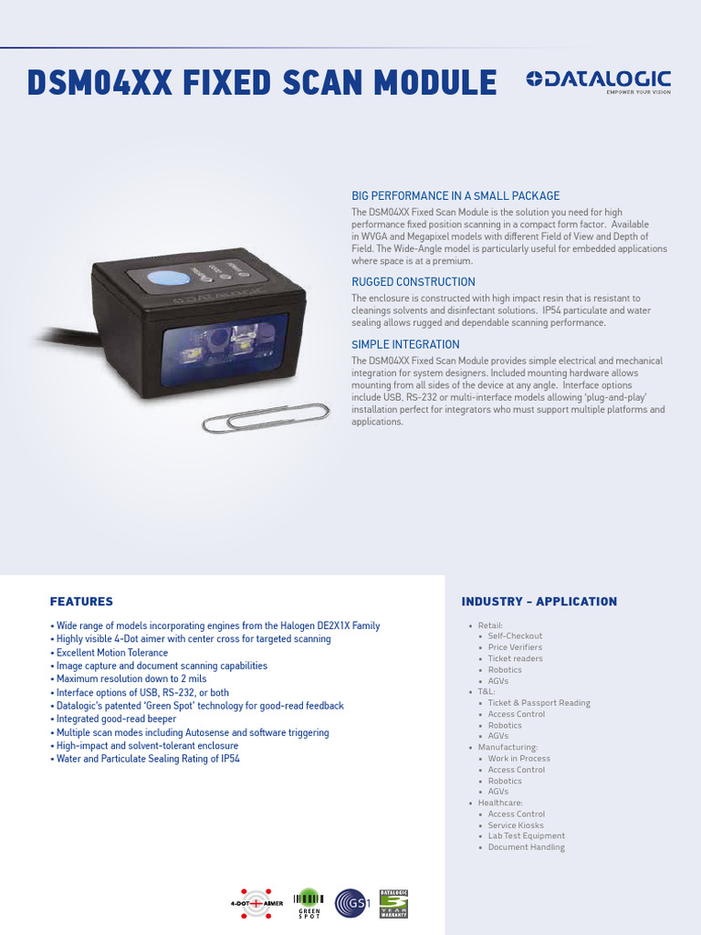 DSM04XX Data Sheet English | PDF