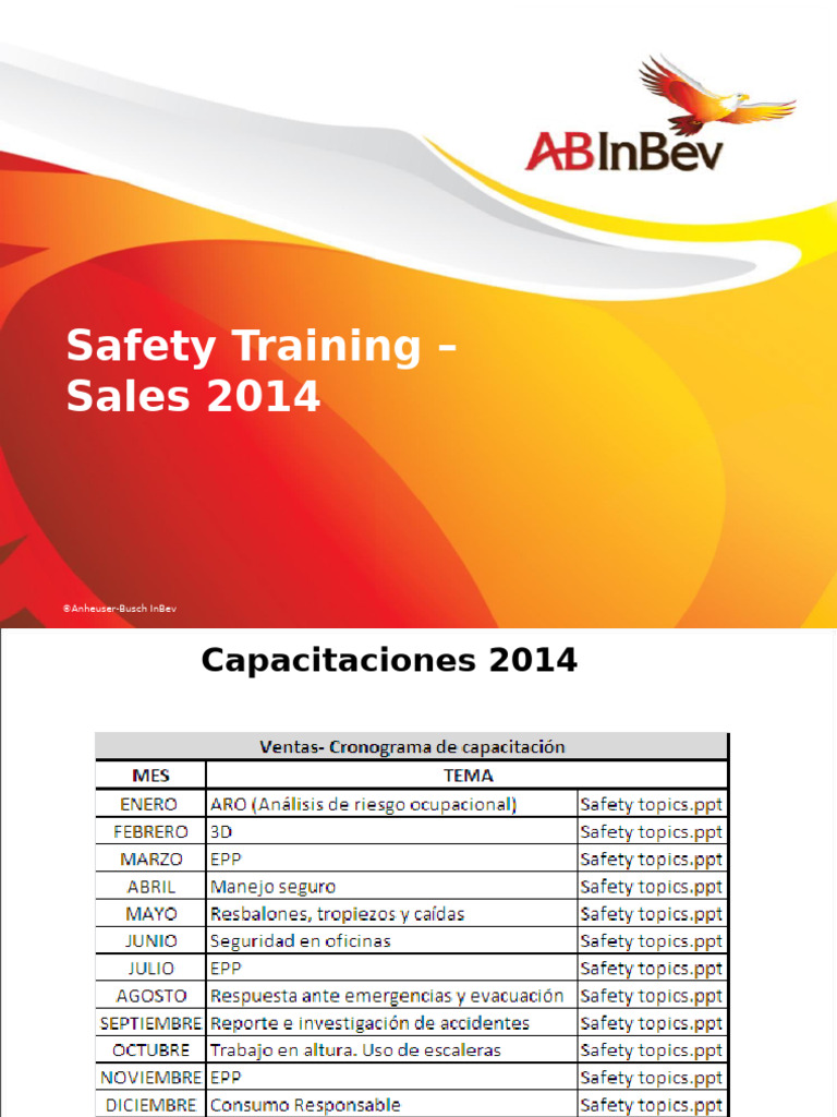 Safety Topics v3 | PDF