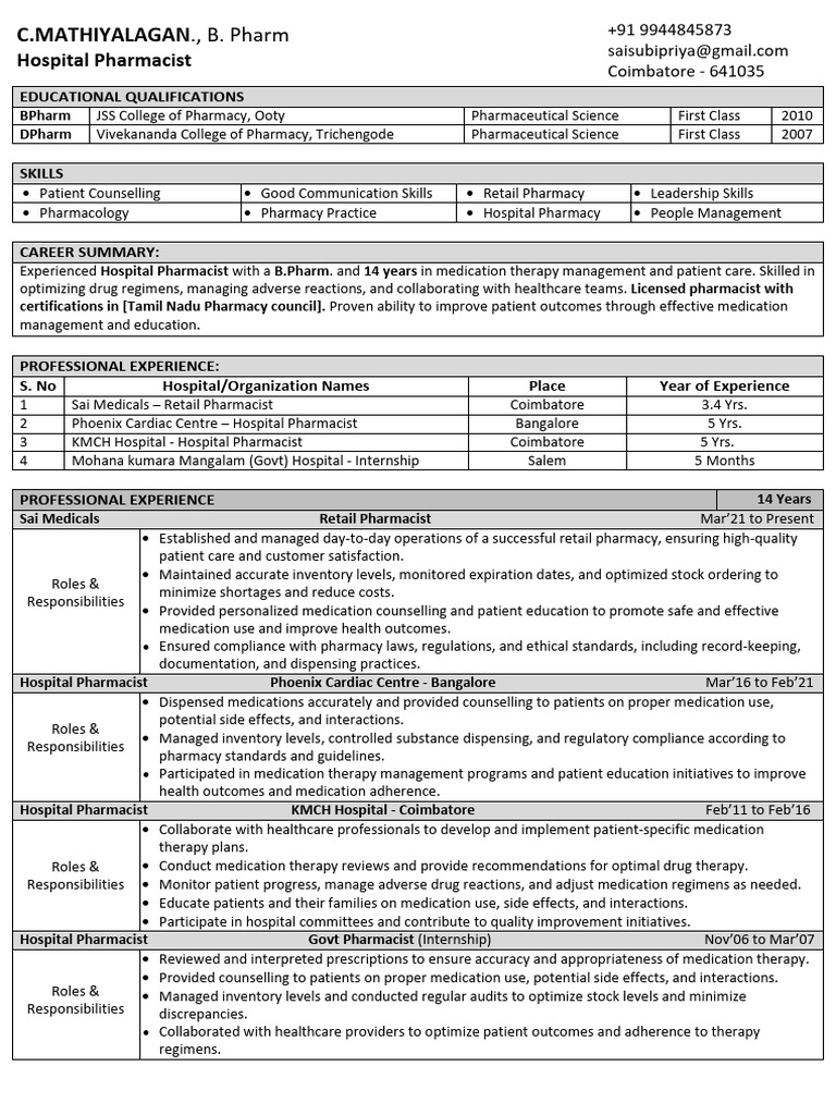 Mathi Resume | PDF