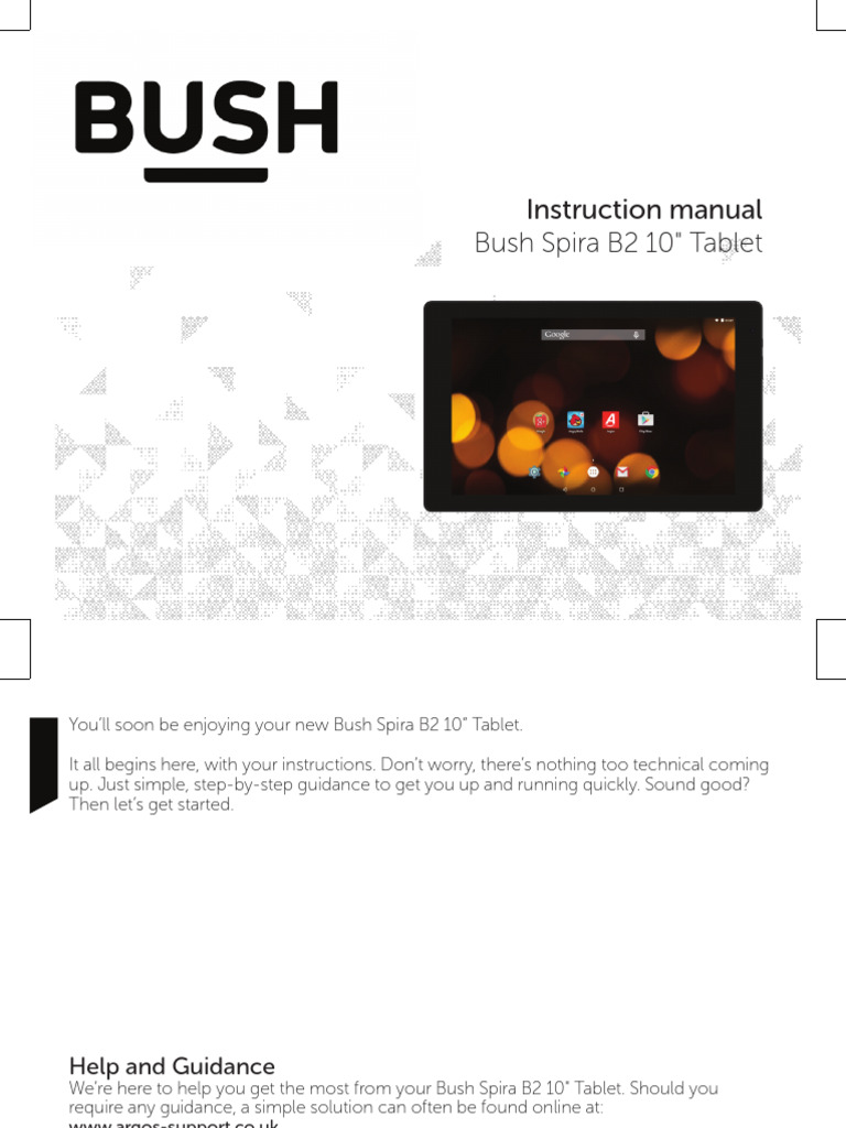 Bush Spira B2 Tablet | PDF