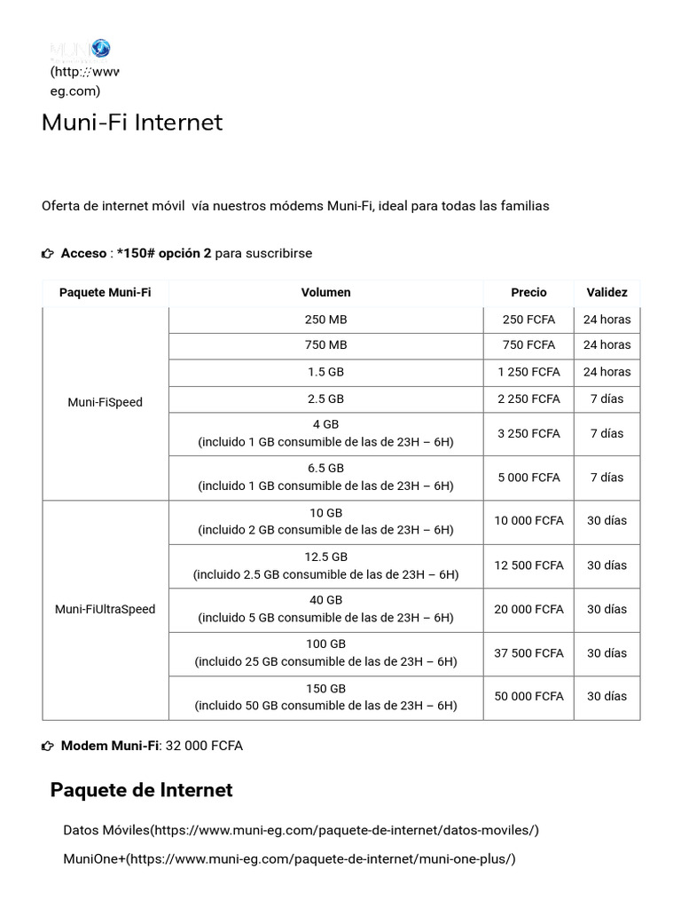 Muni-Fi Internet - Muni | PDF