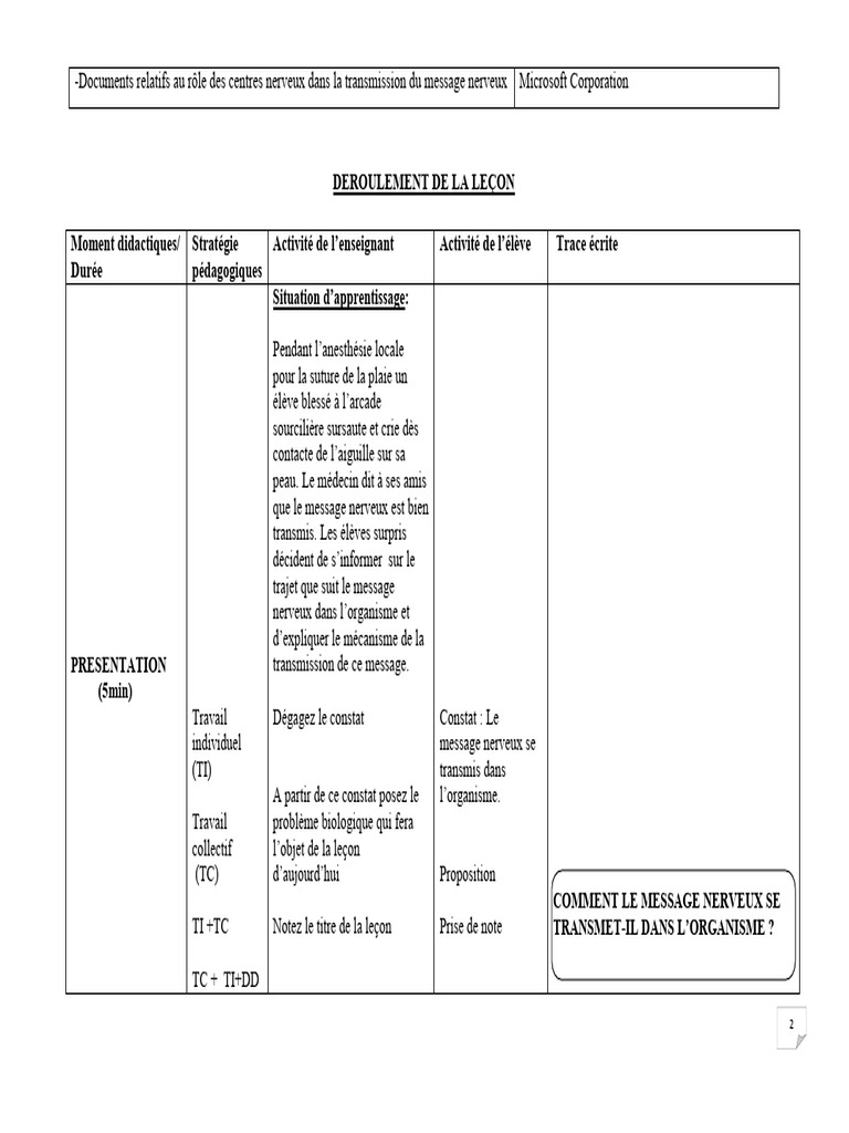 Cours SVT 2nde A-21-21 | PDF