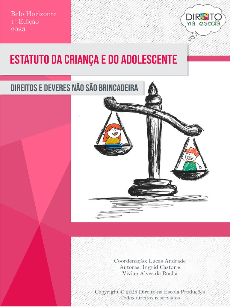 Eca Estatuto Da Crianca e Adolescente | PDF | Família | Adolescência