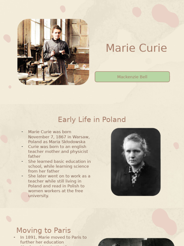 Marie Curie | PDF