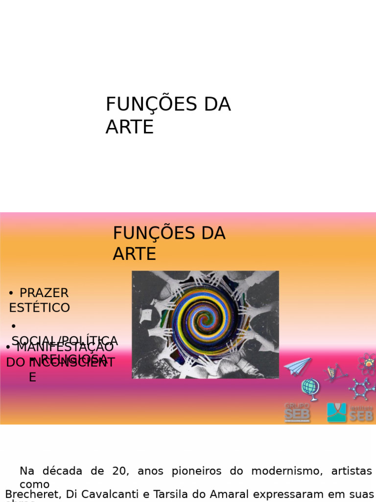 Funções e Elementos Da Arte | PDF