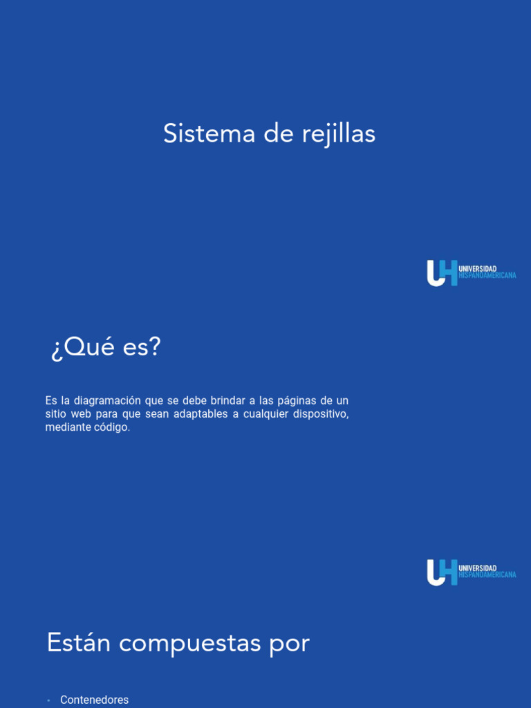 Sistema Rejillas Bootstrap | PDF