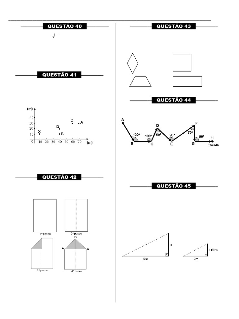 Mat Bloco 04 - Simulado 5 | PDF