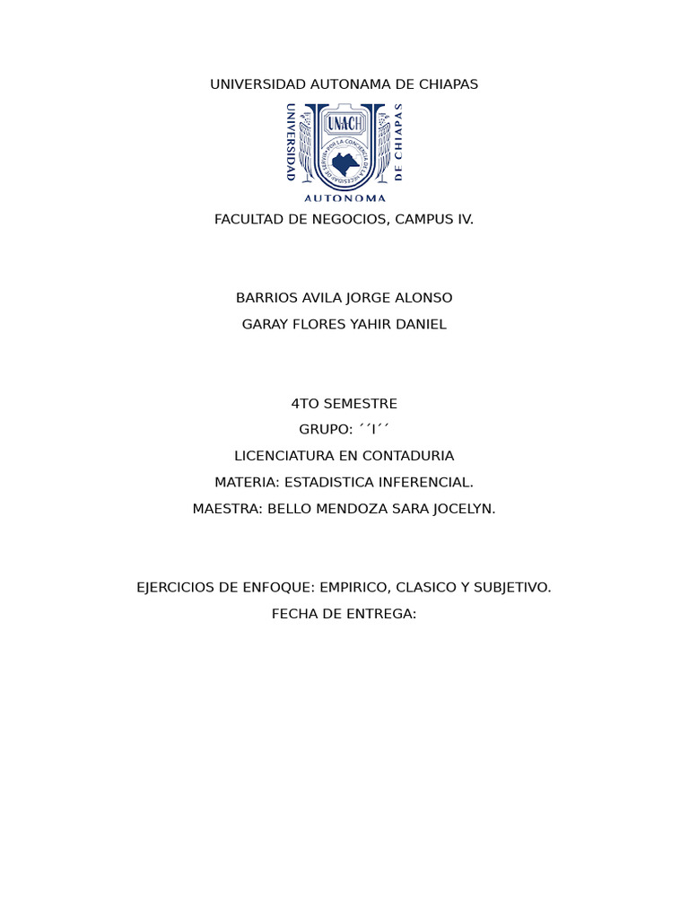 Estadistica Infe. | PDF