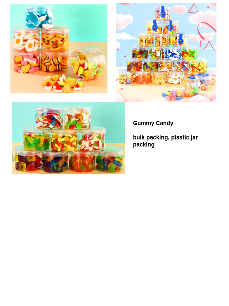 Gummy Candy Catalog Bulk Packing | PDF
