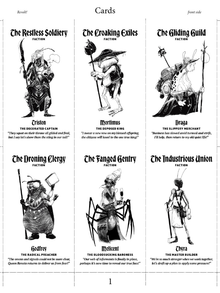 Revolt - Low Ink Cards For Home Printing (Jason Price) (Z-Library) | PDF