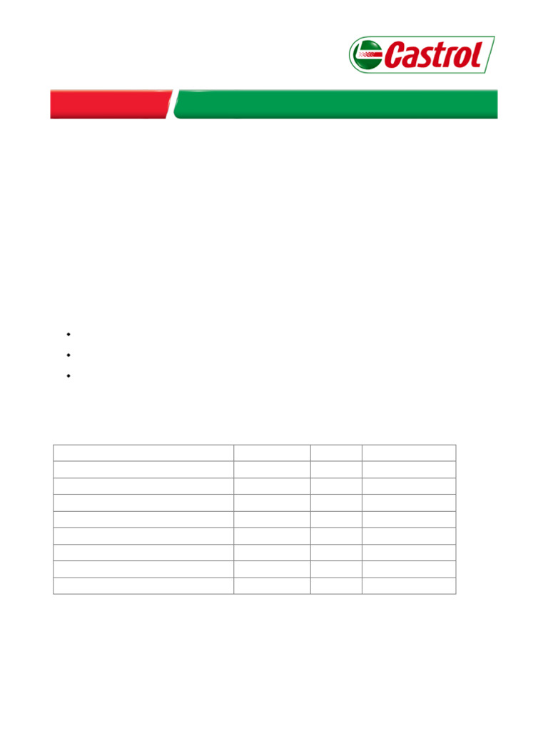Castrol CRB NG Tds | PDF