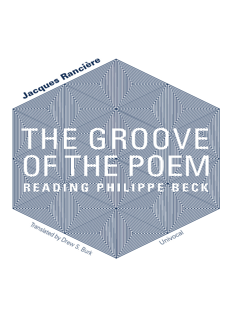 The Groove of The Poem Reading Philippe Beck 1945414162 9781945414169 - Compress | PDF