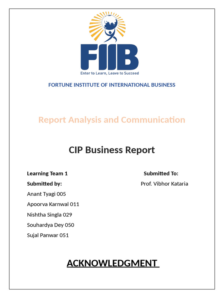 Learning Team 1 - RAC Report | PDF