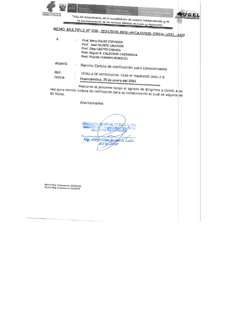 Memo - Mult.038 Removed | PDF