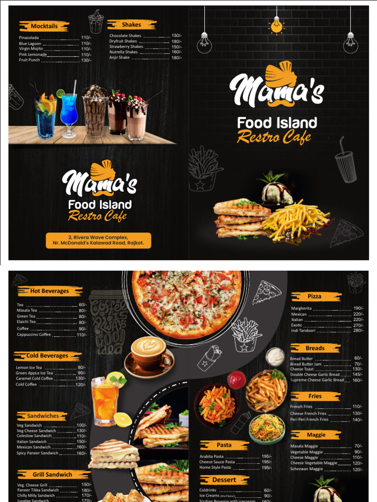 Mama's Cafe Menu | PDF