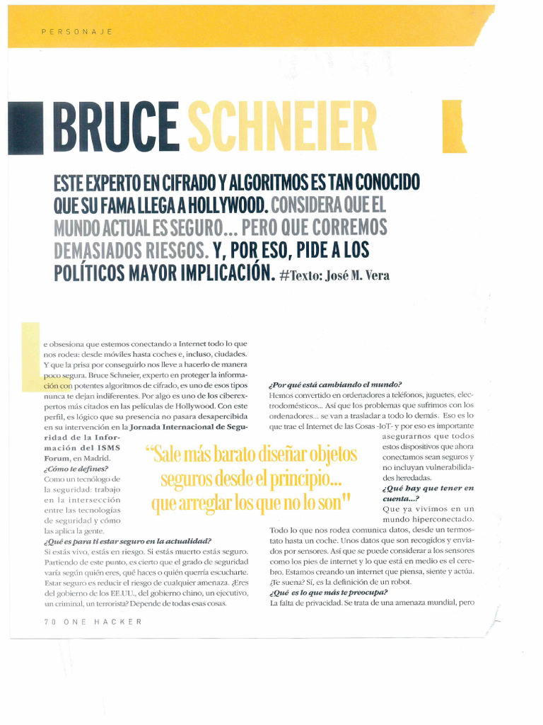 Bruce Schneier One Hacker1506932745 | PDF