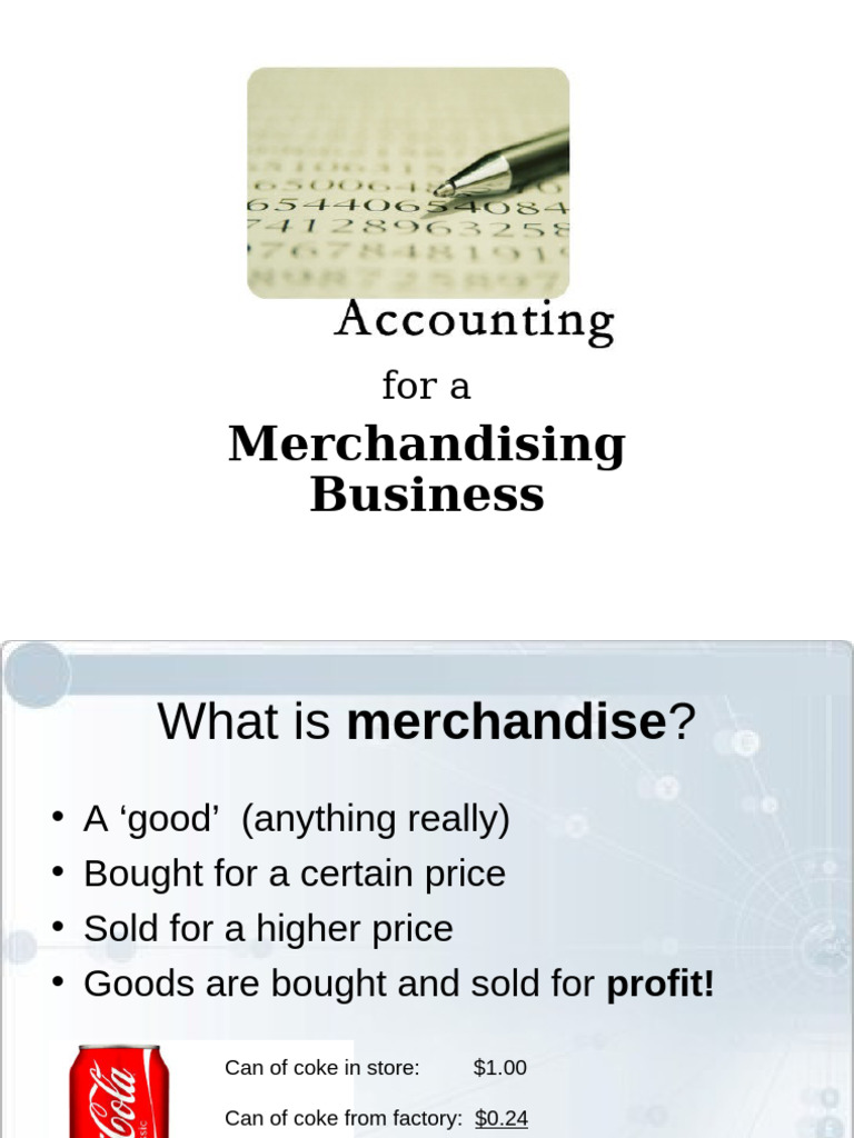 Merchandising Inventory Part 1 | PDF | Cost Of Goods Sold | Inventory