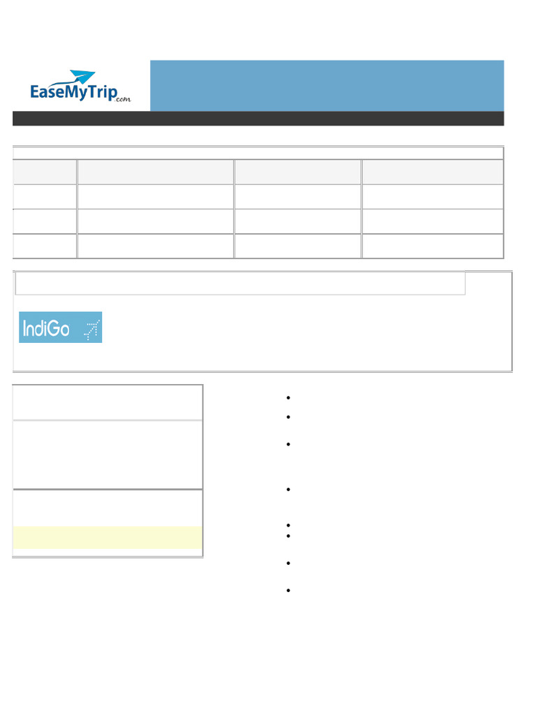 Flight Ticket PDF | PDF