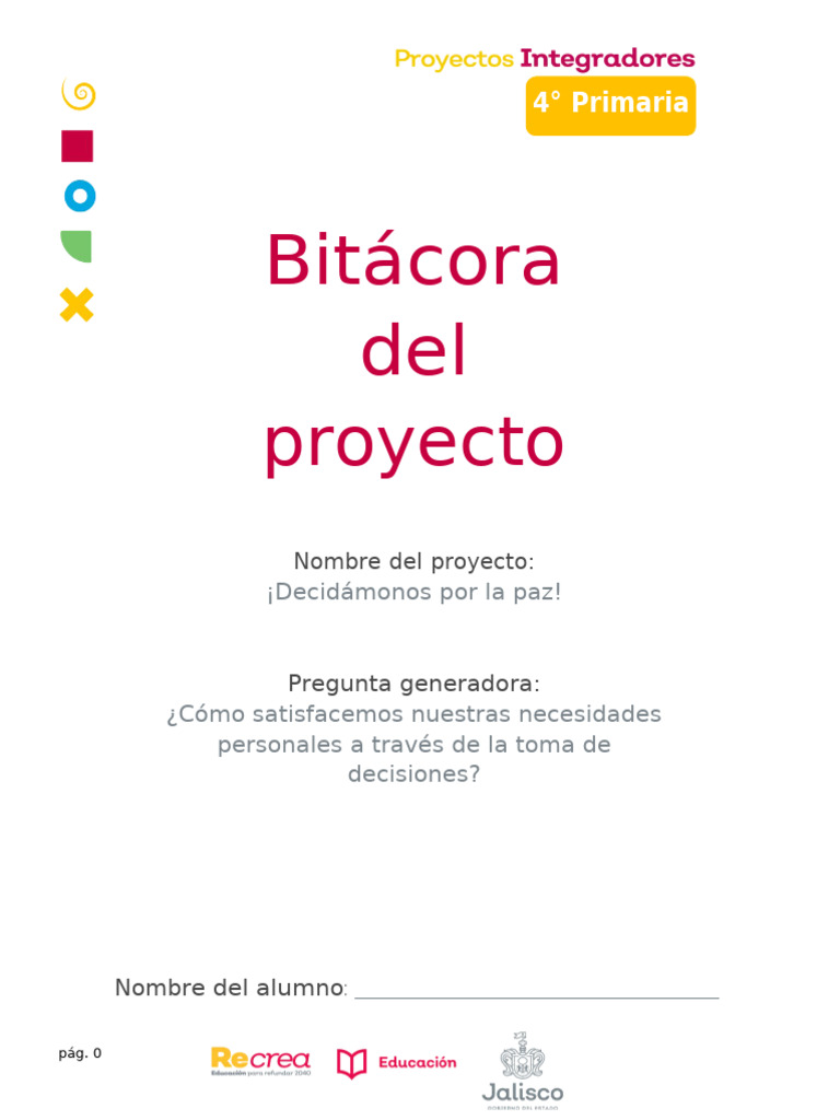 Bitácora Del Proyecto | PDF
