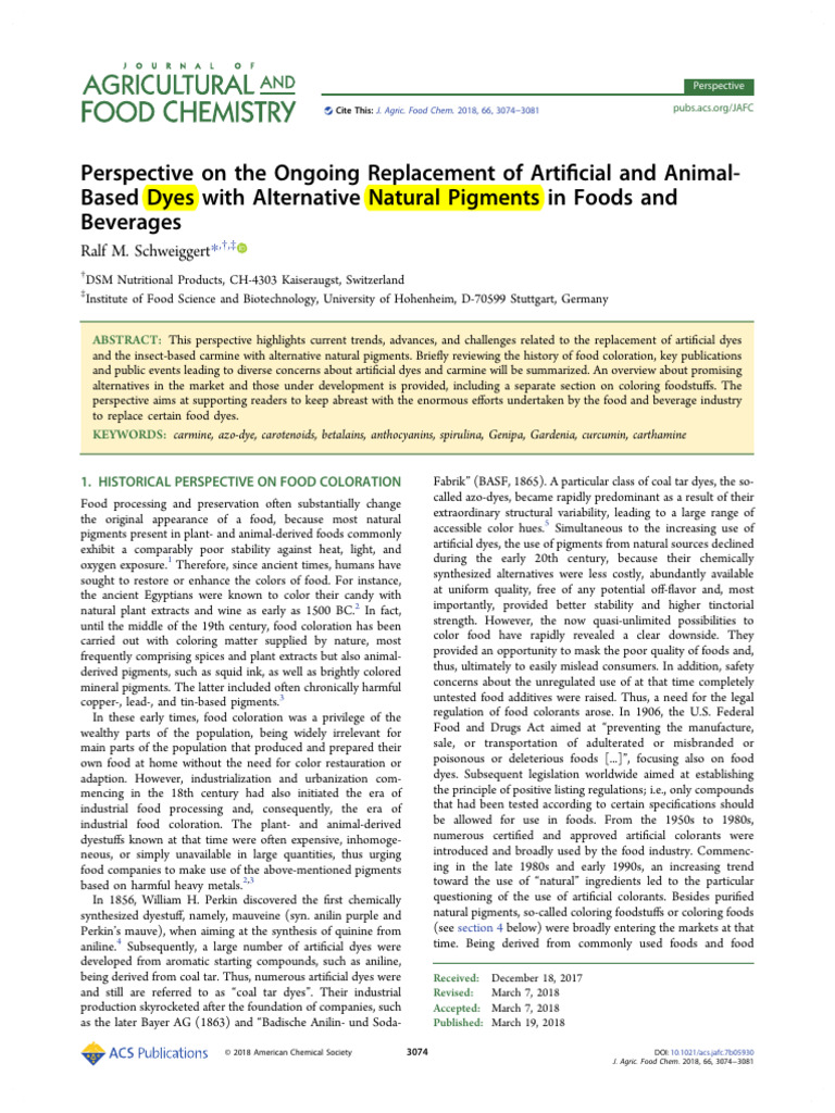 SCHWEIGGERT (2018) - Perspec. On Replac. Artificial and Animal-Based ...