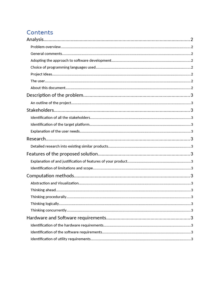 Coursework Computer Science | PDF