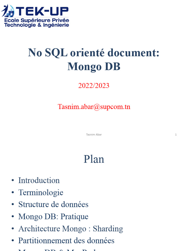 Mongo DB | PDF