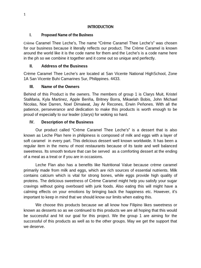 Entrep Final Output | PDF