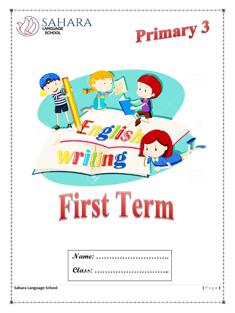 Primary 3 - Writing Bookletqf244 | PDF | Part Of Speech | Language Arts ...