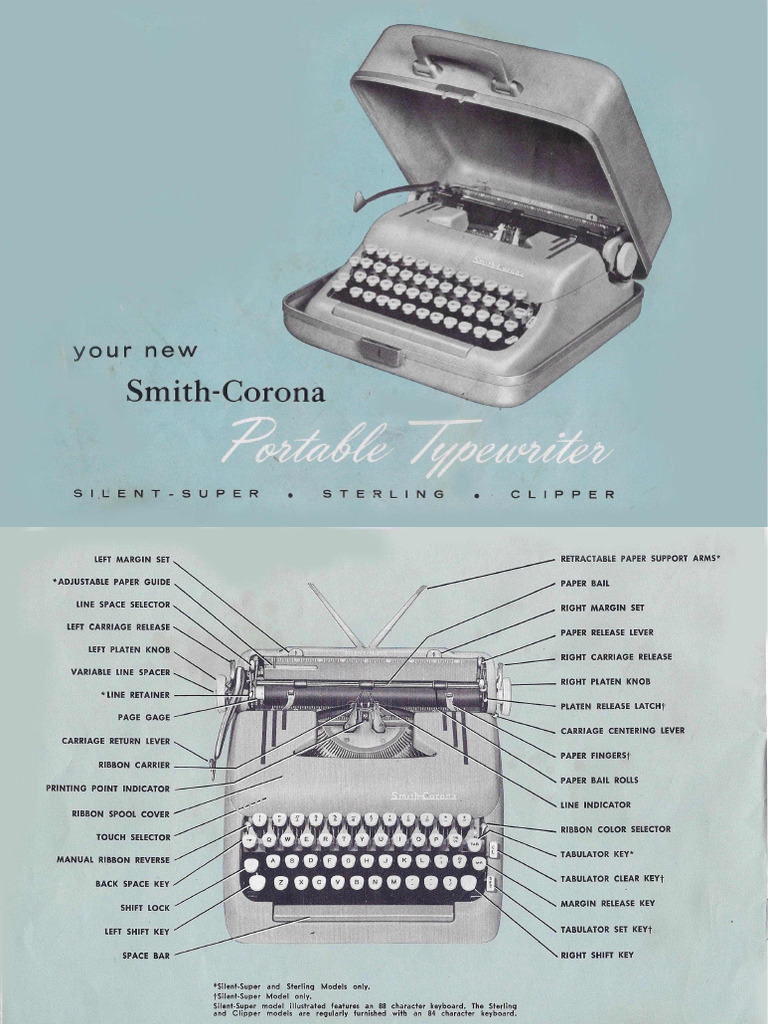 Smith Corona Menual Pdf