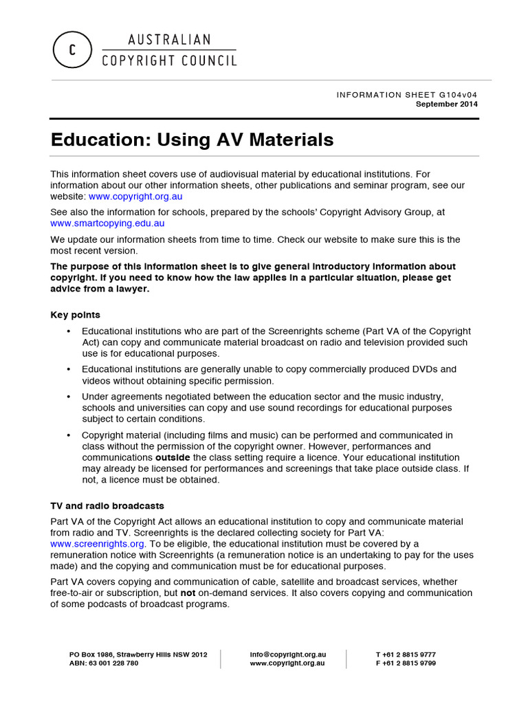 Education Using AV Materials | PDF