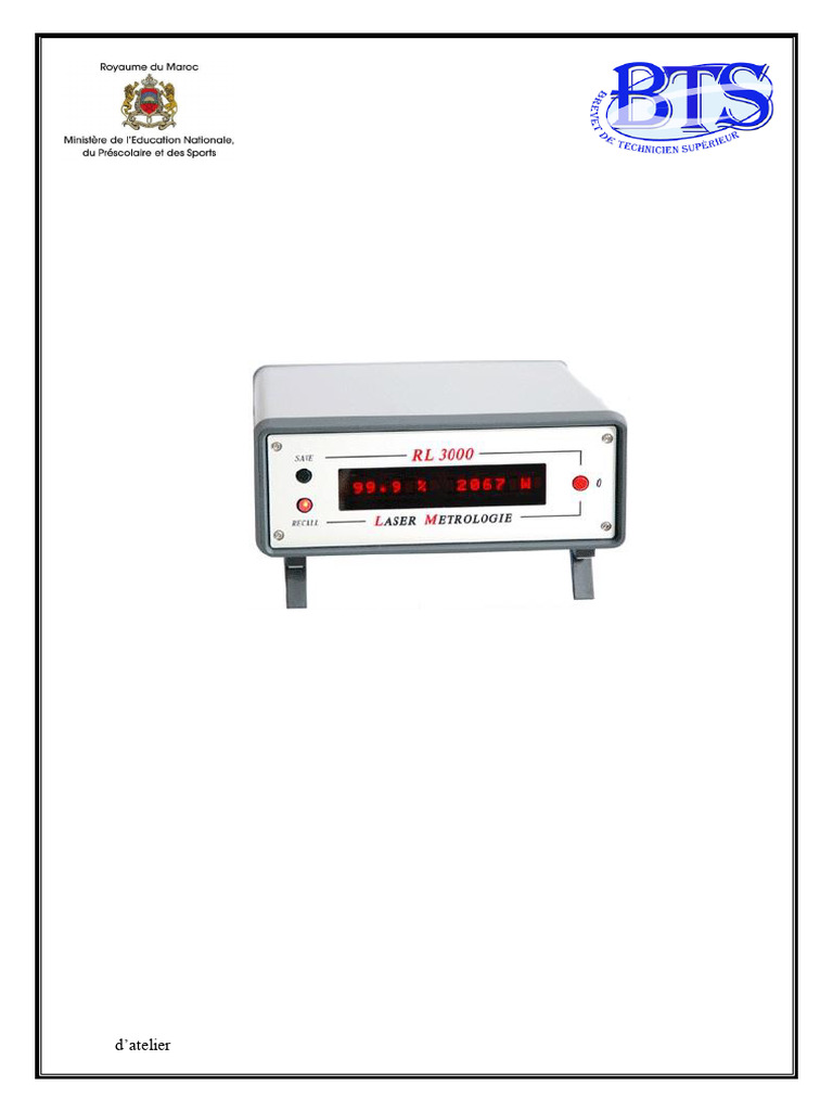 Chapitre4 Métrologie | PDF