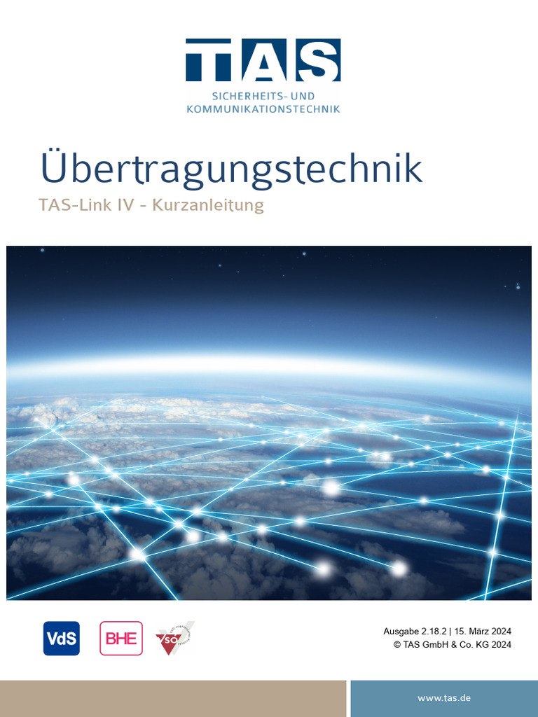TAS-Link IV Kurzanleitung | PDF
