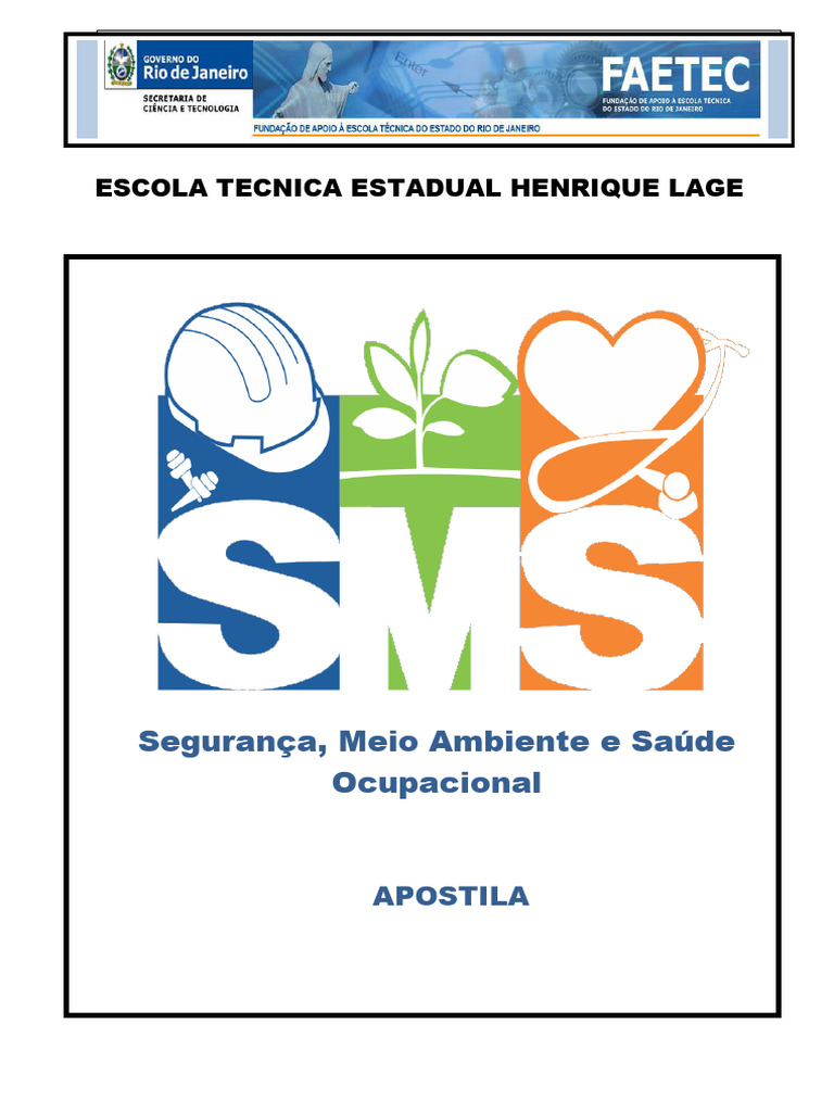 Apostila Faetec Etehl Sms 2017 | PDF
