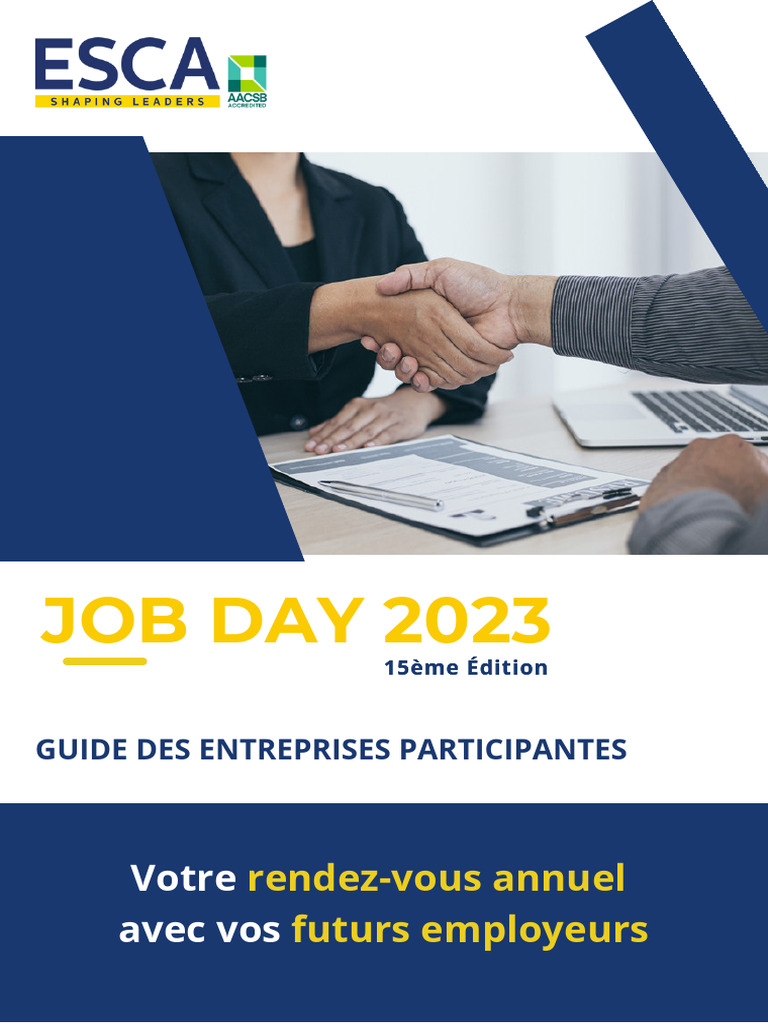JOB DAY 2023: Votre Avec Vos | PDF