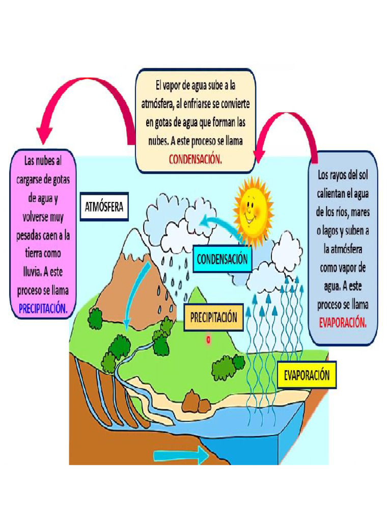 Ficha CyT.Cómo se produce la lluvia-1 | PDF Ficha CyT.Cómo se produce la lluvia-1 | PDF