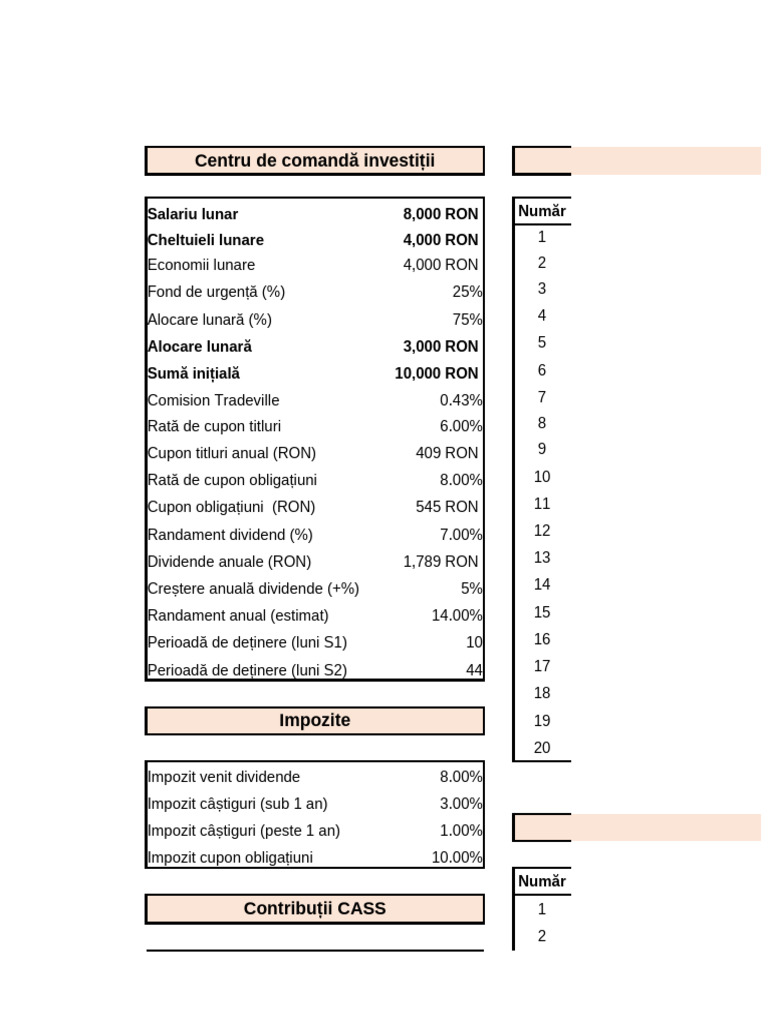 Calculator Comisioane Și Impozite - Fox Land | PDF