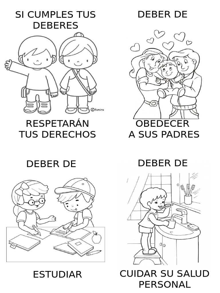 Deberes de Los Niños | PDF