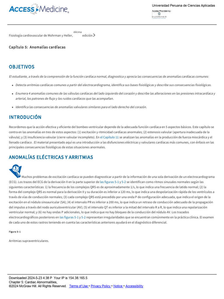 Chapter 5 - Cardiac Abnormalities | PDF