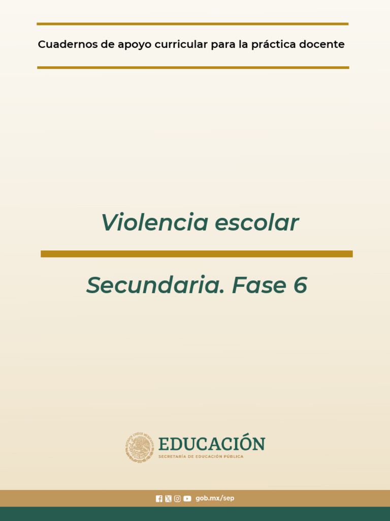 Violencia Escolar Pdf