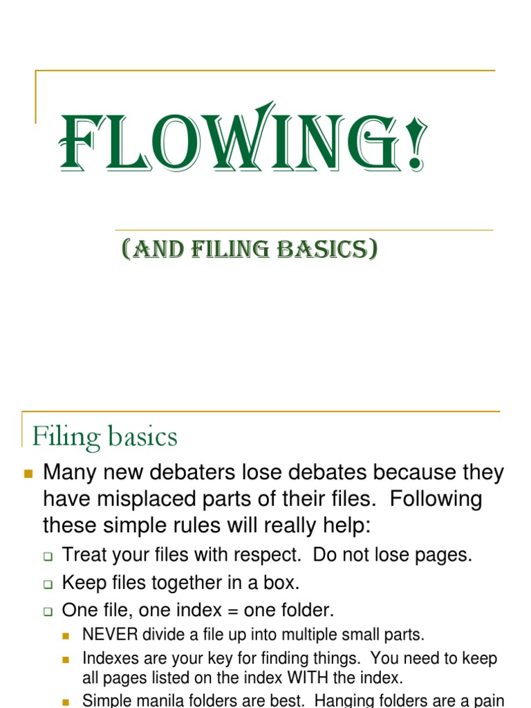 How To Flow | PDF