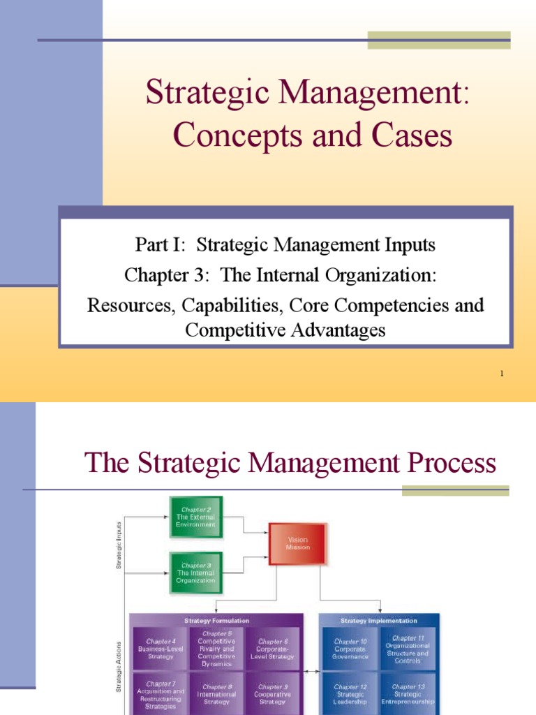 Strategic Management: Concepts and Cases | PDF | Competence (Human ...