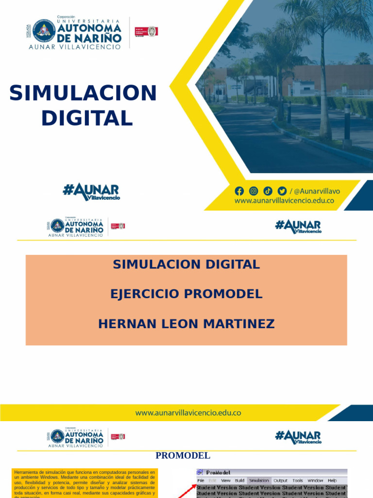 Simulación de PROMODEL | PDF