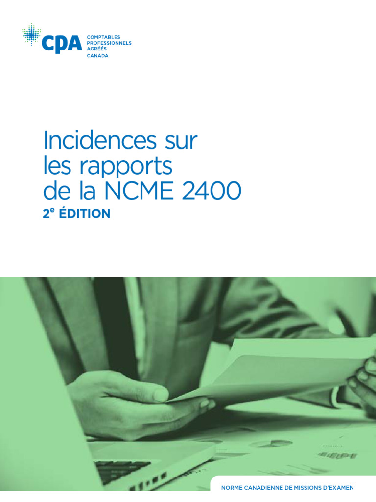 G10493 RG Incidences Rapports NCME 2400 2e Edition | PDF