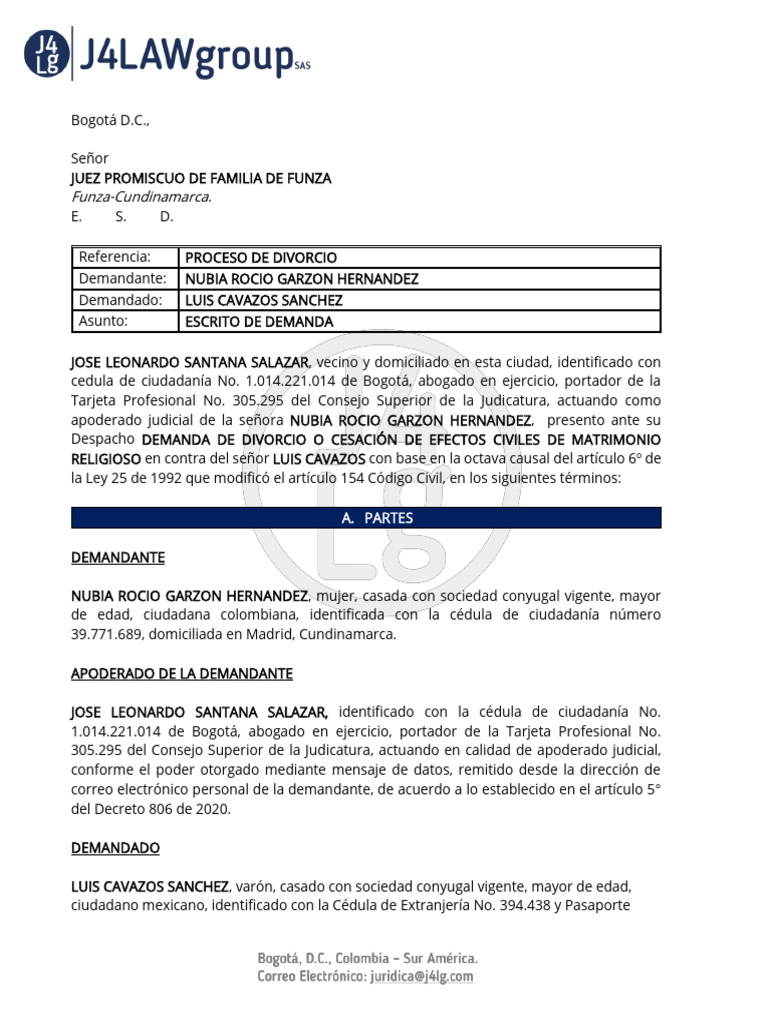 01 Demanda Anexos | PDF