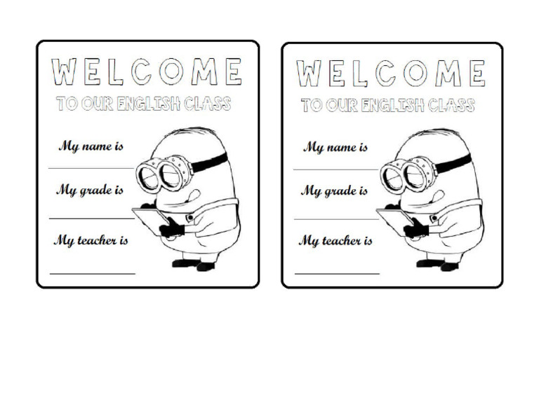 Welcome Cards 2021 | PDF