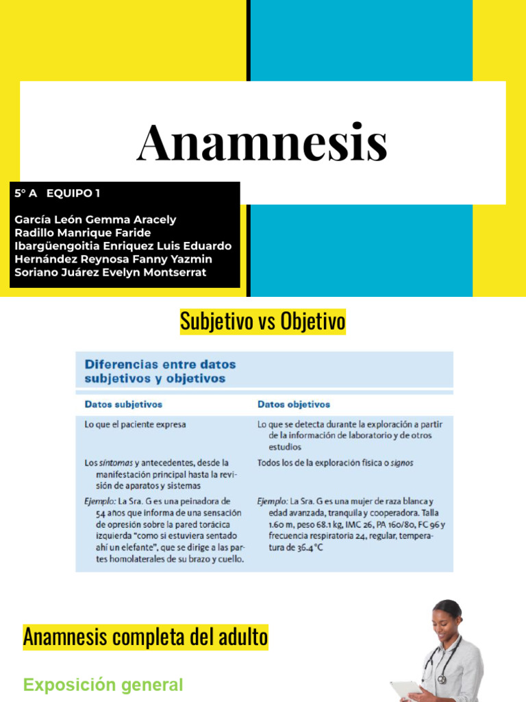 Anamnesis | PDF