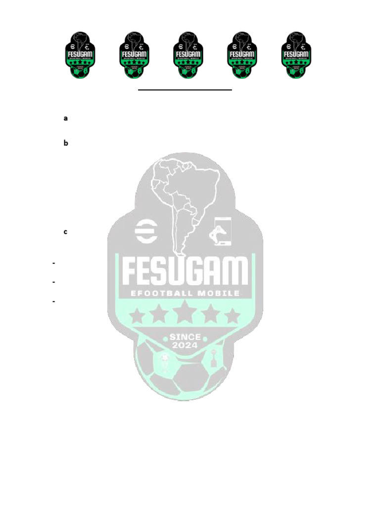 Reglas Fesugam Esp | PDF