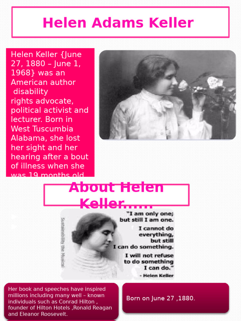 Helen Keller | PDF