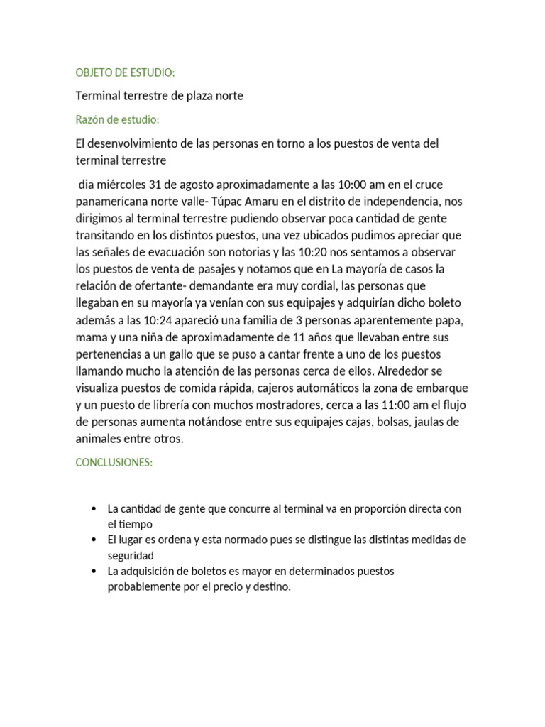 Objeto de Estudio (Grupo3) | PDF