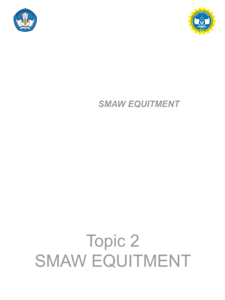 Smaw 2 (Smaw Equitment) | PDF